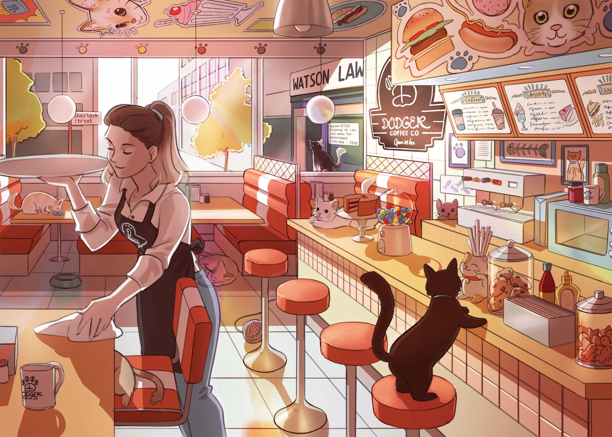 "Early Bird Special" Puzzle – Dodger Coffee Co